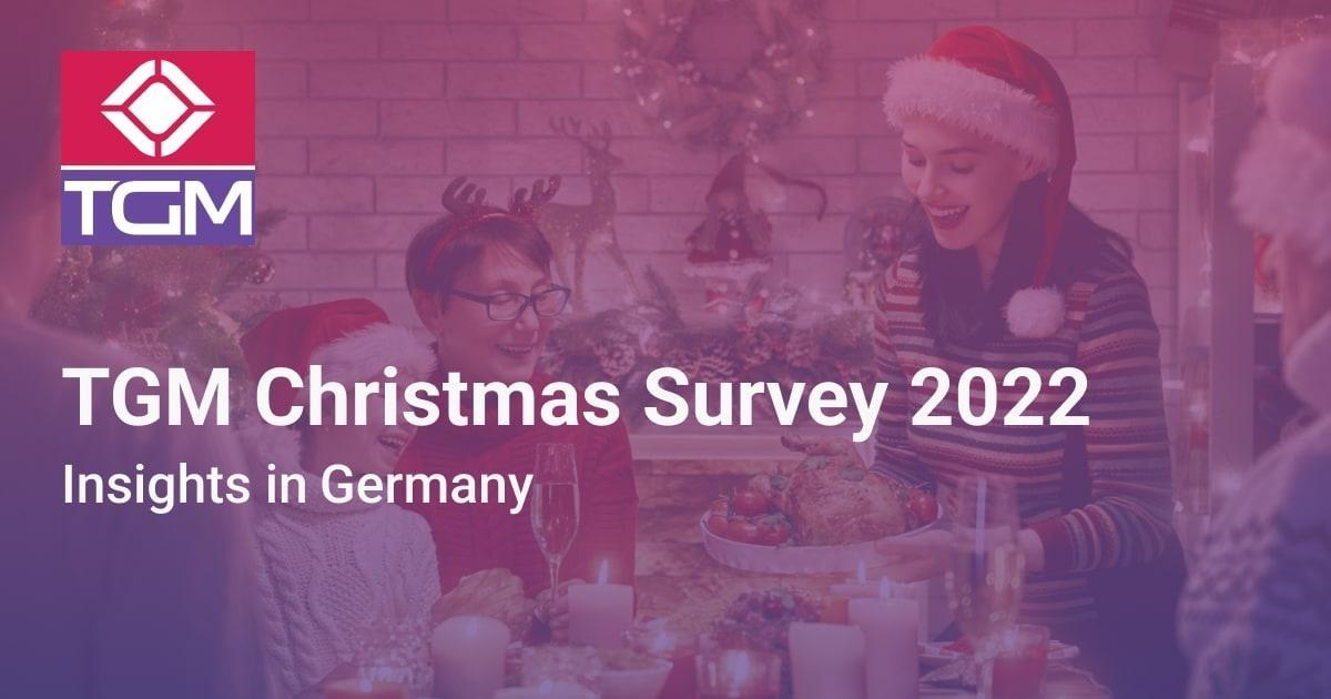 TGM Christmas Market research Survey 2022 | Data in Germany