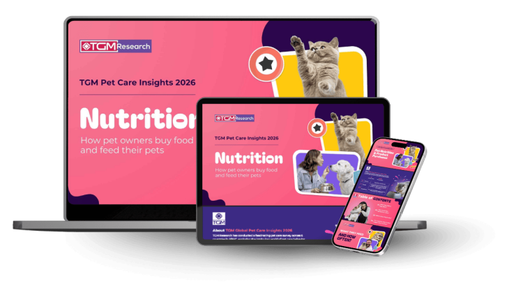 TGM Pet Care Report 2026 | Insights on Pet Nutrition & Product Choices