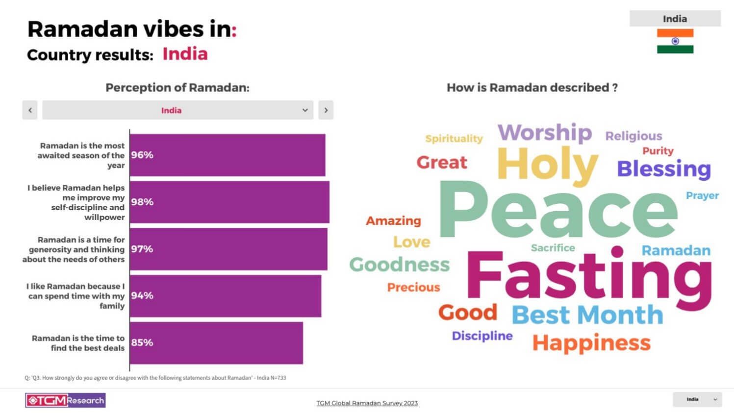 TGM Ramadan Consumers Statistics in India | Get Insights