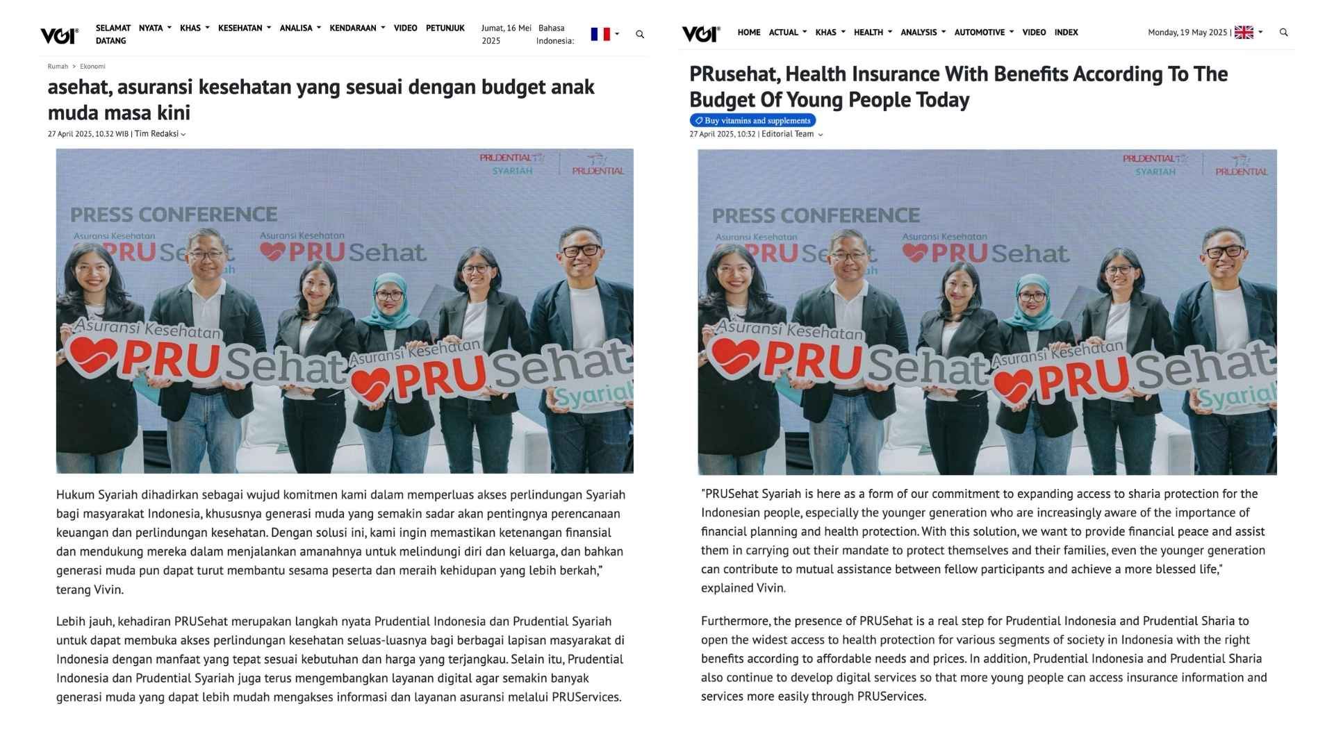 How Prudential Indonesia Transformed Consumer Needs into New Products?